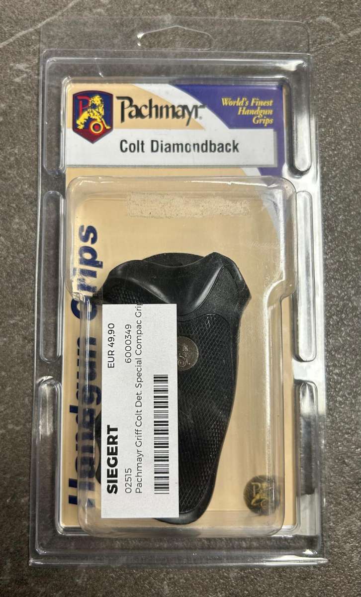 Pachmayr Griff Colt Diamondback - Square Frame Revolver | SIEGERT