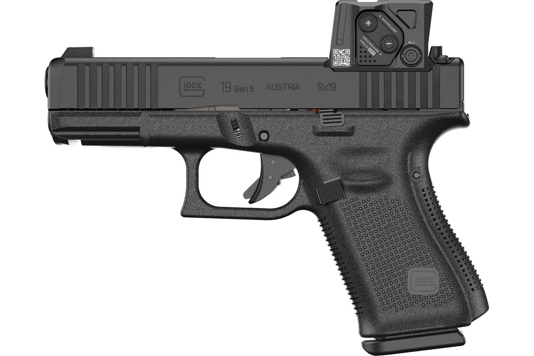 Glock 19 Gen5 MOS A-CUT FS SET PR Combo | SIEGERT
