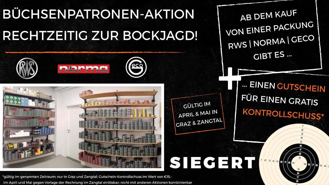 SIEGERT – Jagd | Sport | Schutz | Outdoor seit 1951